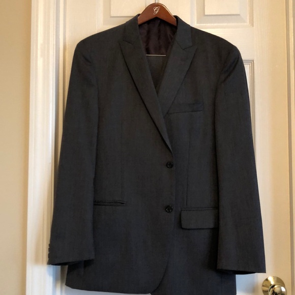 Alfani | Suits & Blazers | Alfani Suit With Vest 44r | Poshmark